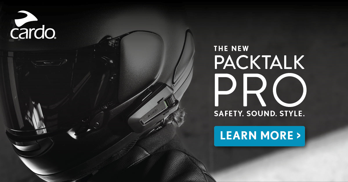 Cardo releases new Packtalk Pro and it's now safer! – Bayride Motorcycles