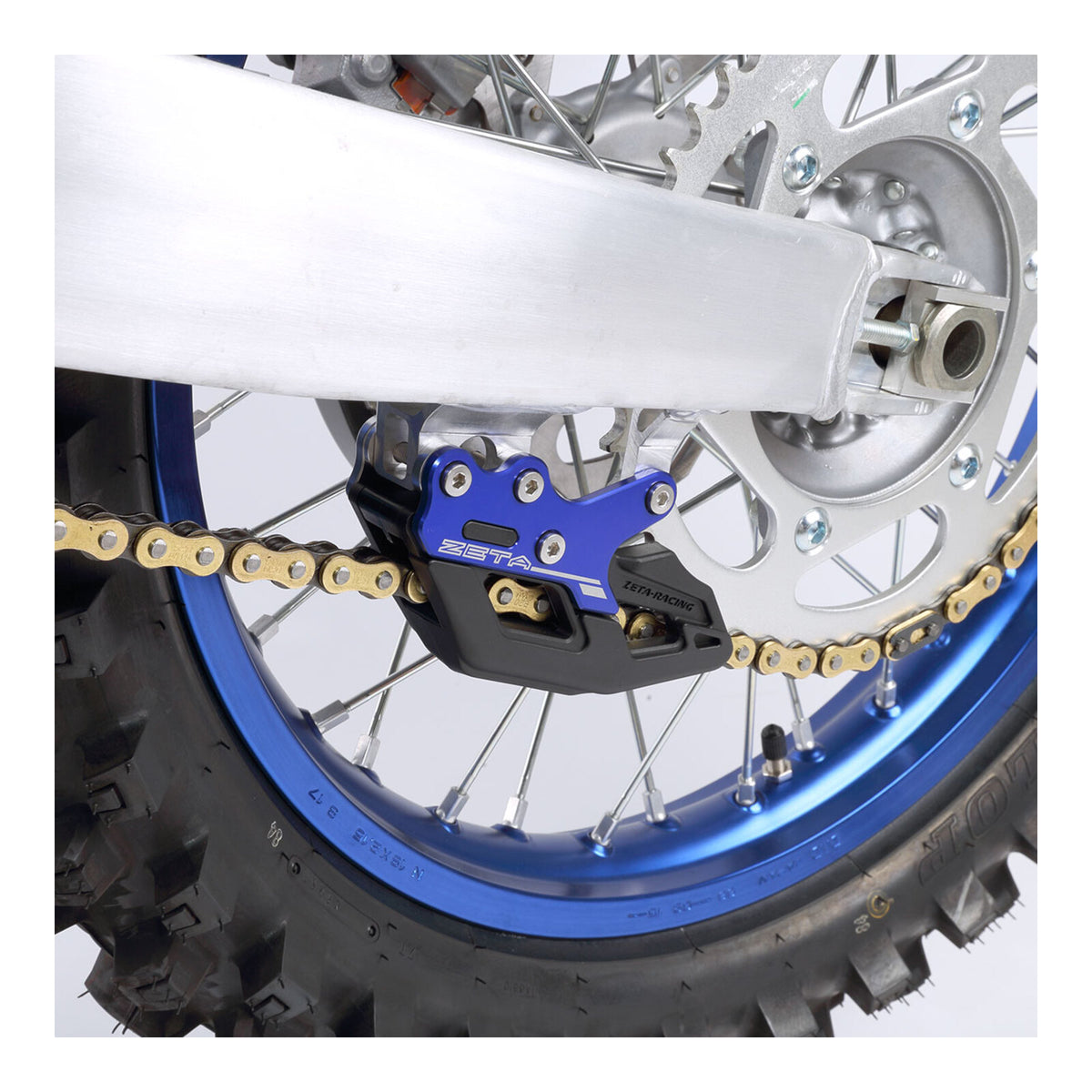 Zeta Chain Guide YZ250F '24-/ YZ450F '23- Blue – Bayride Motorcycles
